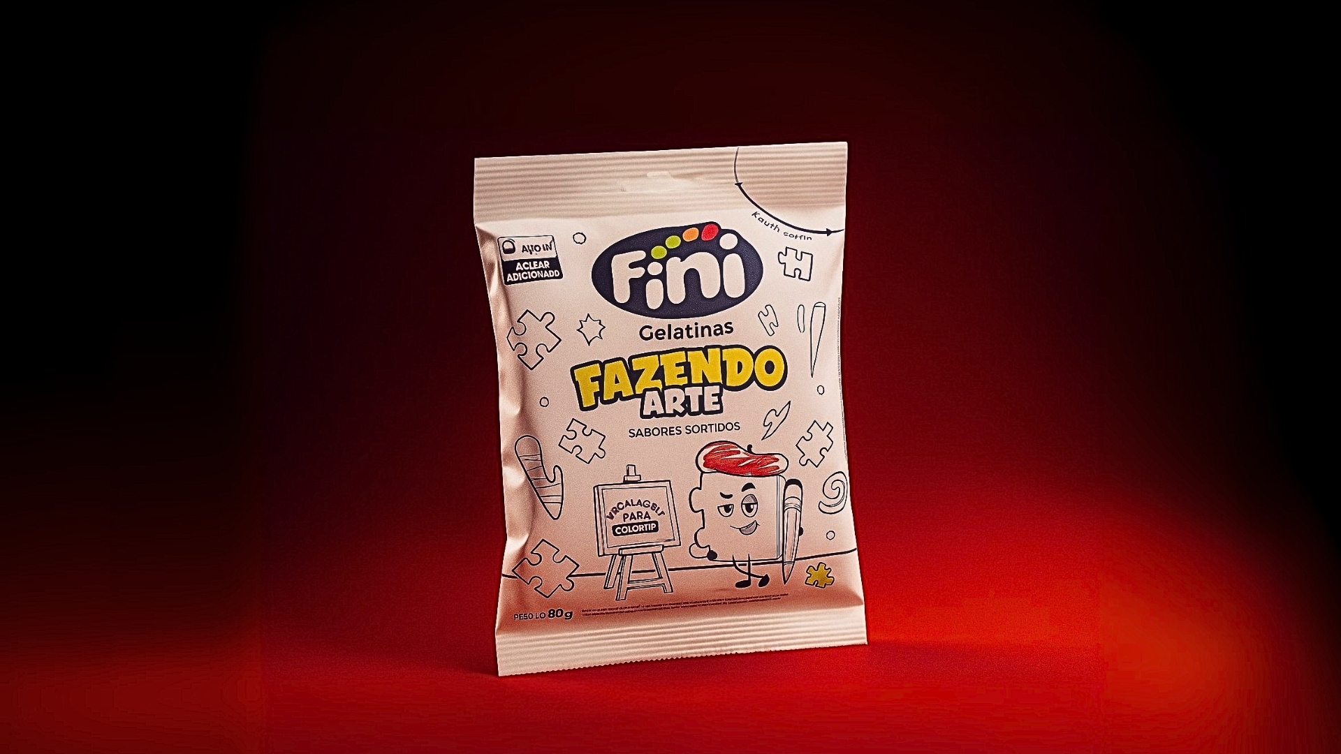 Fini lança edição especial com embalagem inspirada em Bobbie Goods